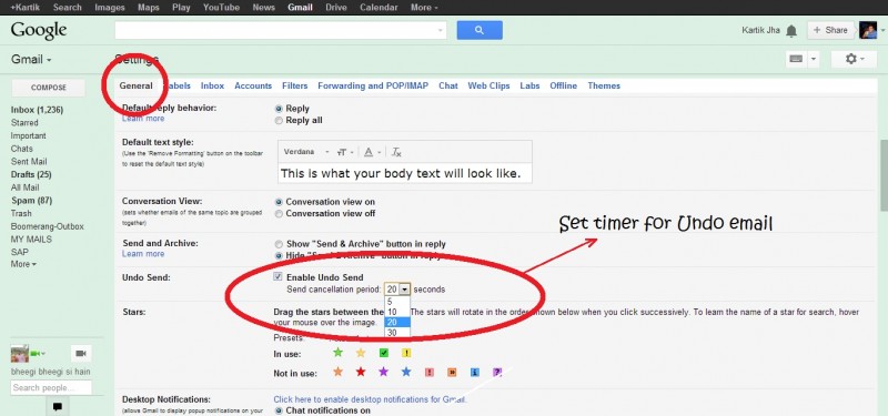 How To Undo Sent Emails In Gmail - Durofy - Business, Technology ...